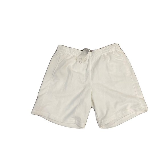 adidas | Shorts | Nwt Adidas Sweat Shorts Small S White Hi335 Back Logo ...